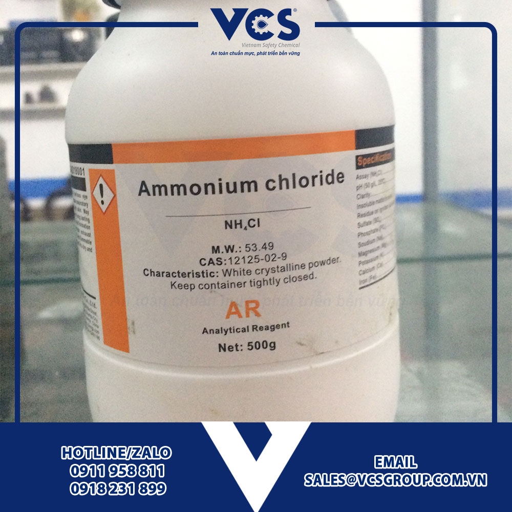 Amonium Chloride NH4CL tinh khiết - VCS GROUP - VCSGROUP